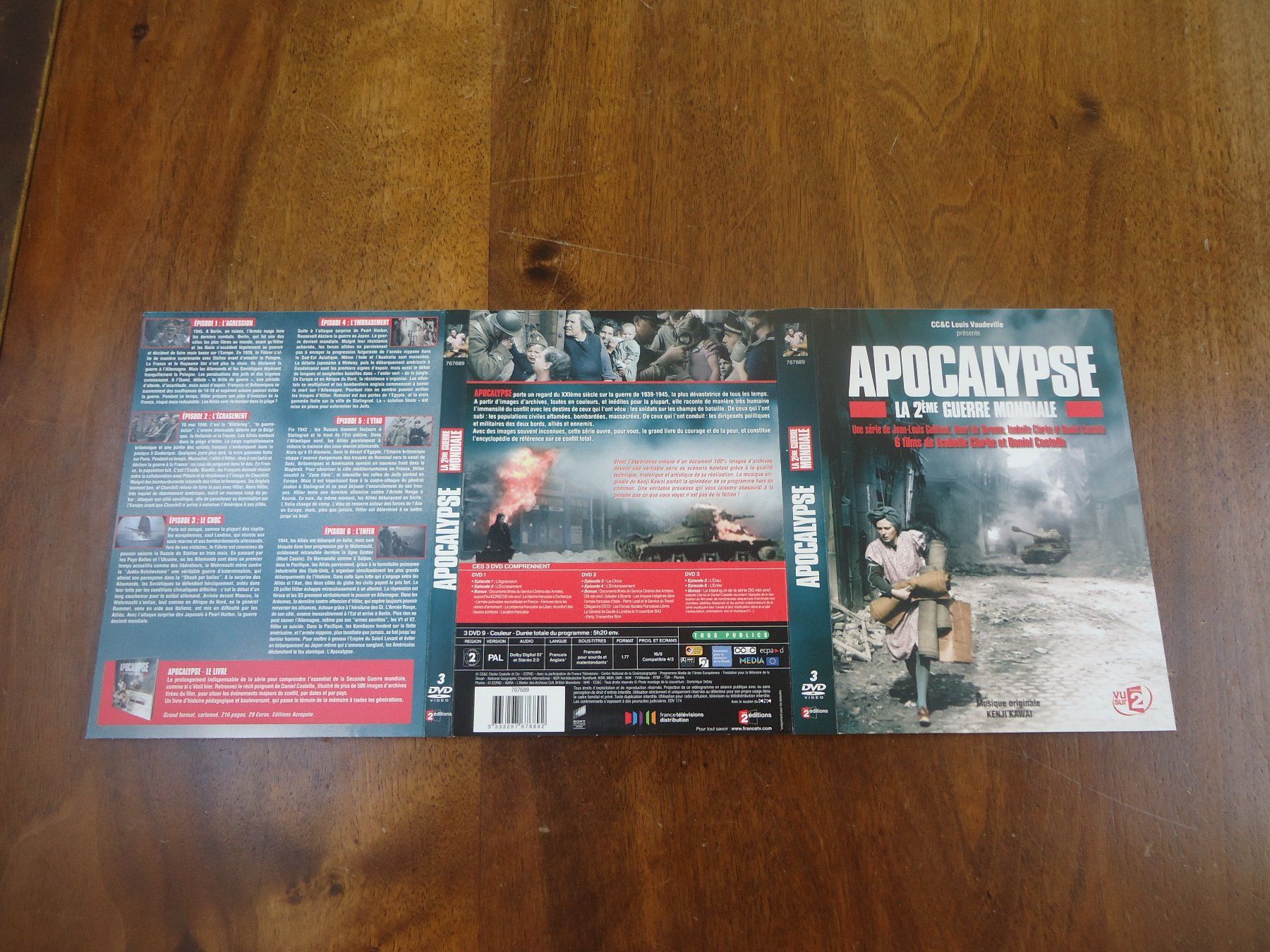 Série Apocalypse - La 2ème guerre mondiale - 3 DVD - 6 ép. (D'occasion ...