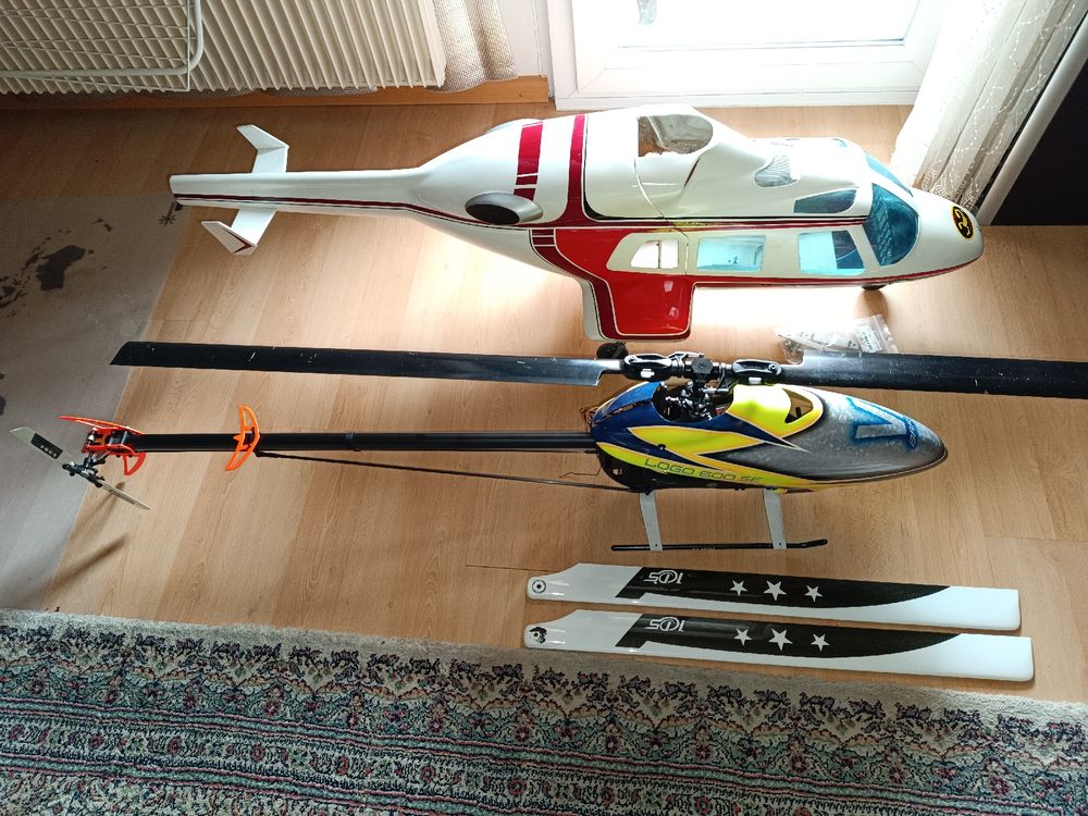 Mikado Logo 600 SE mit Bell 222 Rumpf | Kaufen auf Ricardo