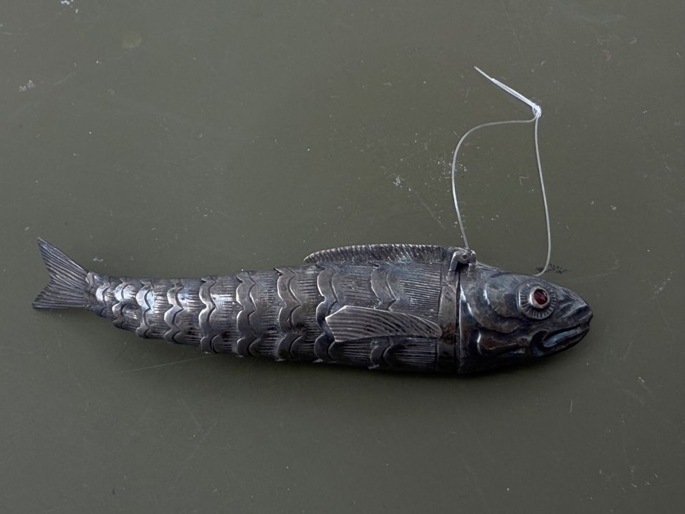 Antike Vintage Fisch, Silber mit Augen (Gebraucht) in Oberhasli für CHF ...