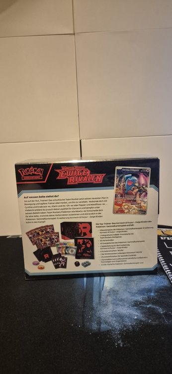 Pokemon Elite Trainer Box Ewige Rivalen DE (Neu und originalverpackt ...