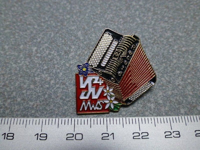 PIN PINS SCHWEIZ Handorgel (Gebraucht) in Gränichen für CHF 1 – mit Lieferung auf Ricardo kaufen