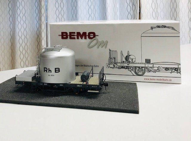 BEMO Spur 0m Zementtransportwagen silber (Neu (gemäss Beschreibung)) in ...