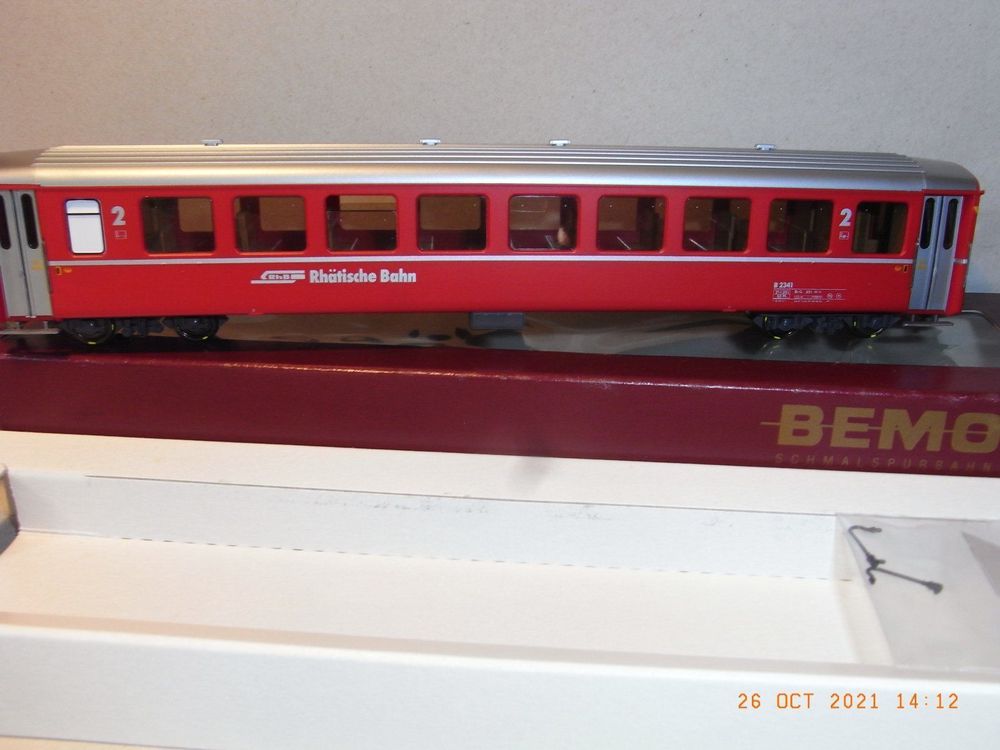 Bemo HOm RhB B 2341 refit (Neu (gemäss Beschreibung)) in Thierrens für ...