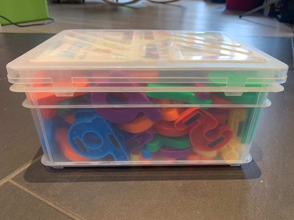 Jumbo Magnet ABC mit 120 bunten Gross- und Kleinbuchstaben | Kaufen auf ...