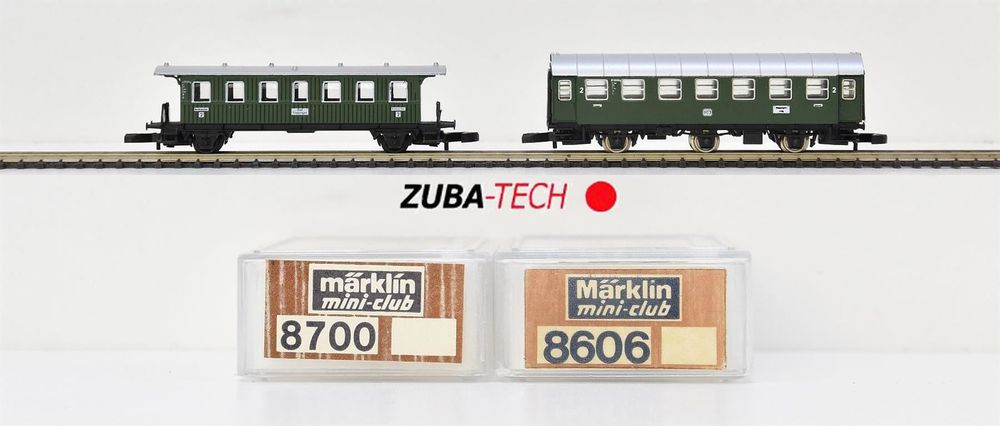Märklin 8700, 8606 2x Personenwagen DB Z (Gebraucht) in für CHF 4.5 ...