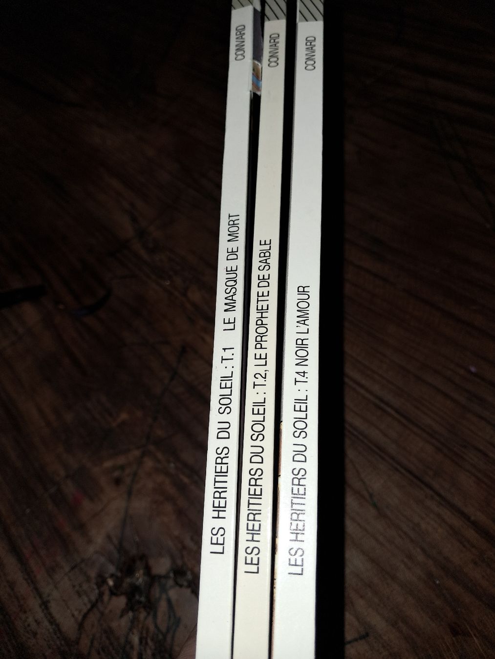 Lot de 3 bd Les Héritiers du Soleil écrite par Didier Convar (D ...