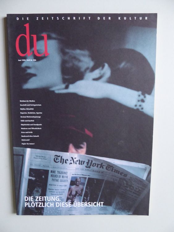 Die ZEITUNG. Plötzlich diese Uebersicht | Acheter sur Ricardo