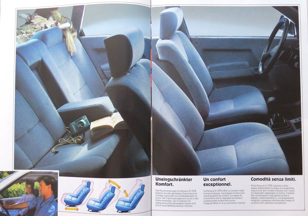 Prospekt Renault 21von 1988 inkl. Preisliste ( CH ) (Neu (gemäss Beschreibung)) in Ettingen für ...