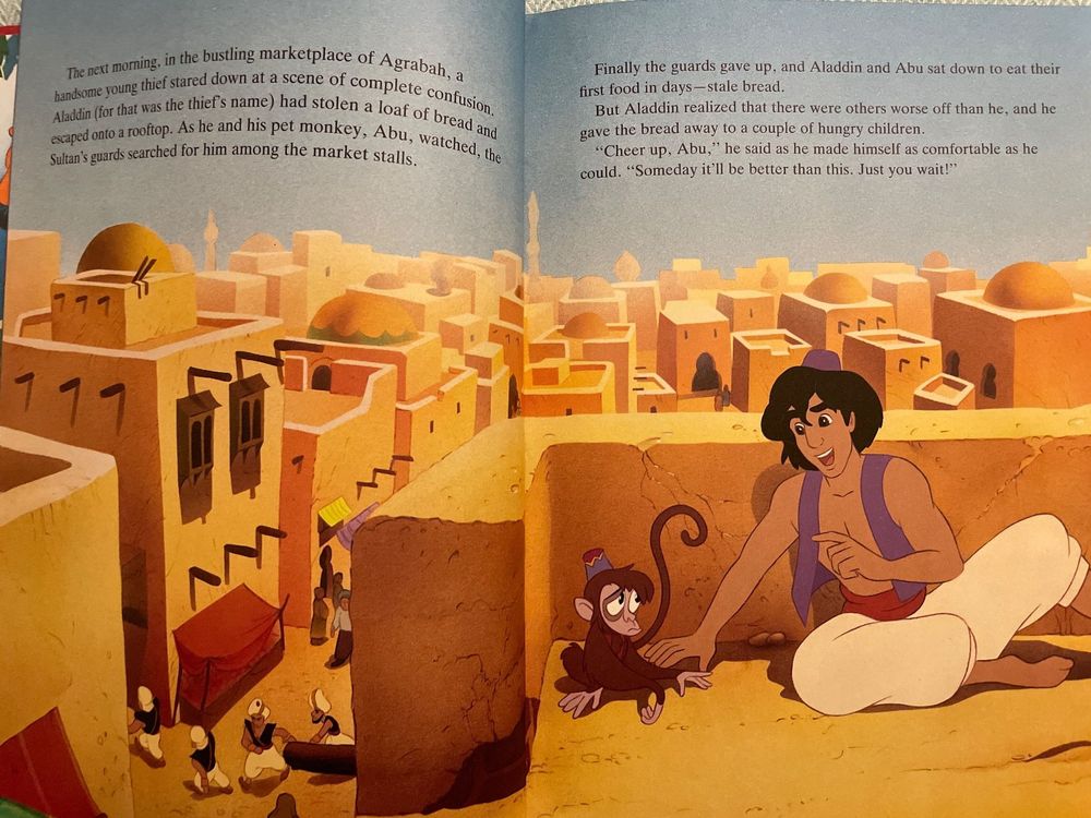 DISNEY CLASSIC SERIES - Aladdin (Twin Books, 1992) (Gebraucht) in ...