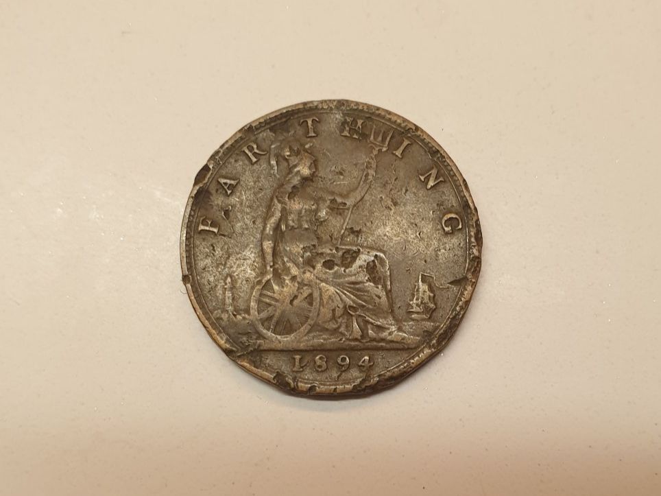 🇬🇧 UK Farthing 1894. Queen Victoria (Gebraucht) in Chavannes-Renens für ...