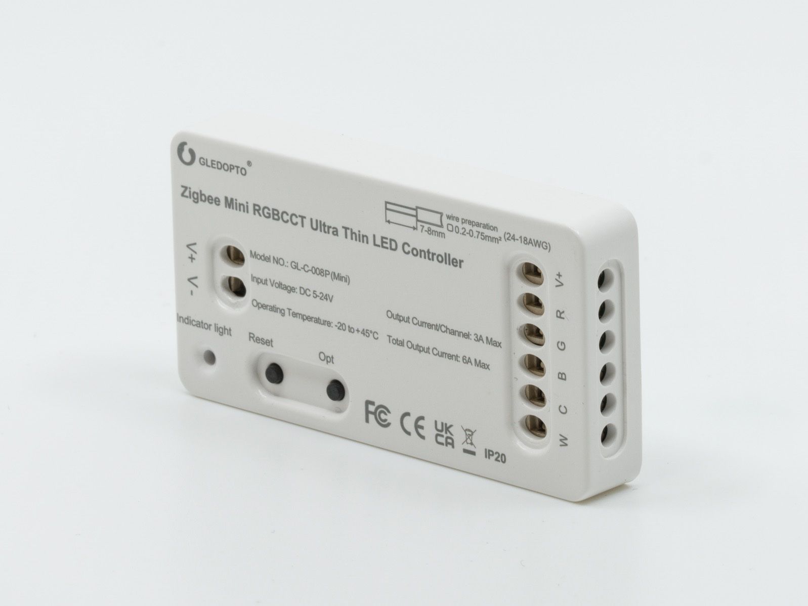 GLEDOPTO Zigbee Mini RGBCCT Ultra Thin LED Controller (Gebraucht) in ...