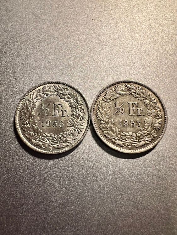 2x 50Rp. 1956/1957 Silber | Kaufen auf Ricardo