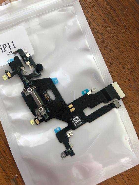 Connecteur de charge iPhone 11 noir ,Original et avec IC (Neu und ...