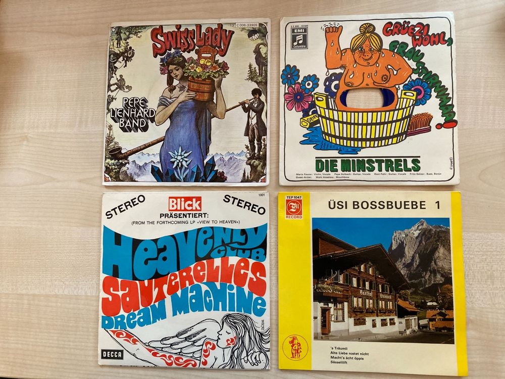 Swissness - 4 Vinyl Singles | Kaufen auf Ricardo