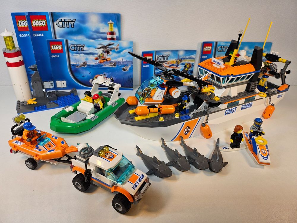 Lego City Set 60011, 60012, 60014, Küstenwache komplett | Kaufen auf ...