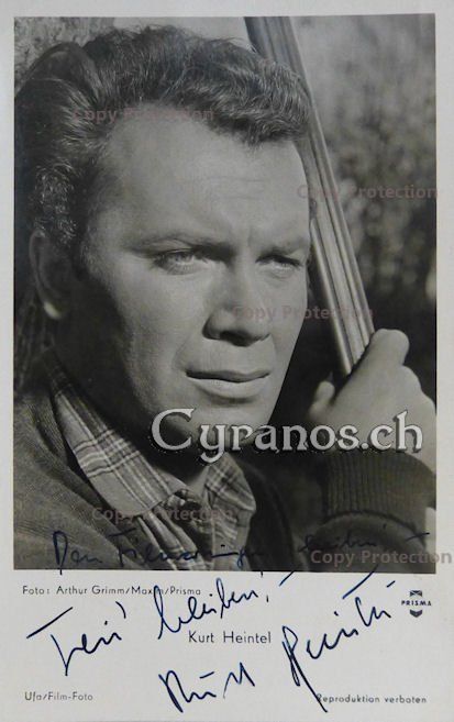 Kurt Heintel (1924-2002) Schauspieler - sign. Foto (Gebraucht) in ...