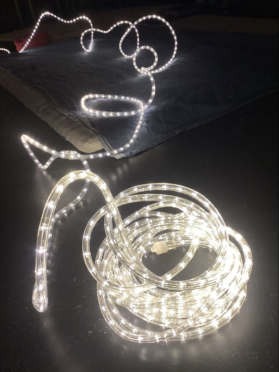LED Lichterschlauch 20 m weiss, Lichter-Kette (A) (Gebraucht) in ...
