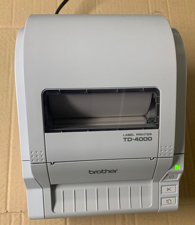 Brother TD-4000 - Industrial Label Printer with label roll | Kaufen auf ...