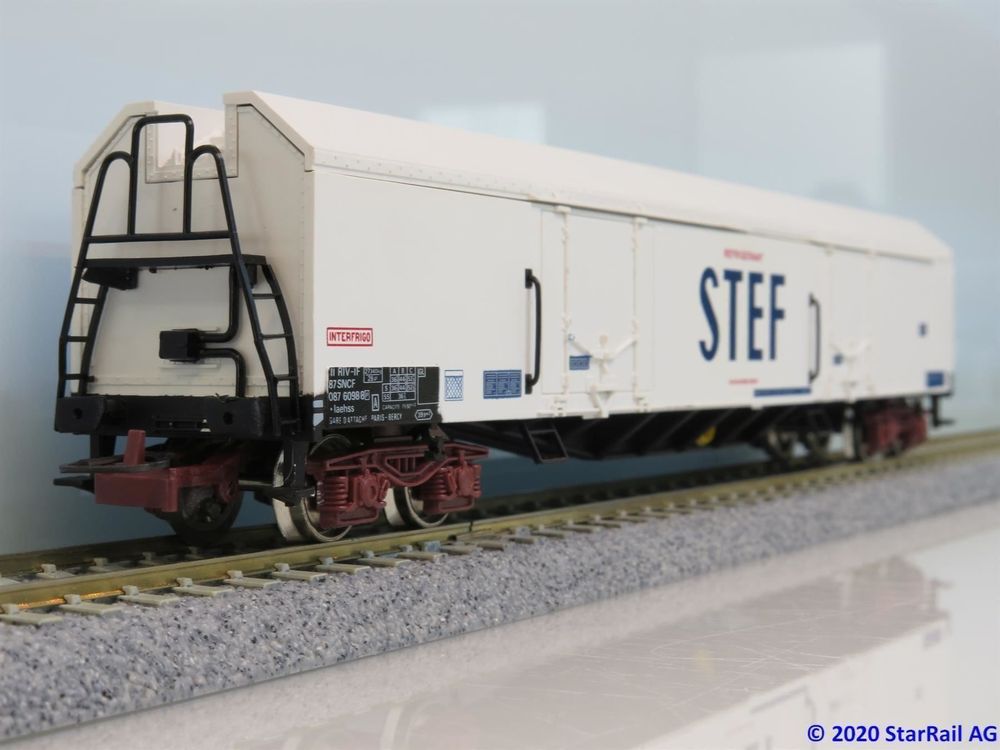 Jouef 6760 SNCF Kühlwagen laehss 11 87 087 6098-8 STEF Ep IV | Kaufen ...