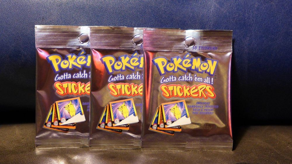 pokemon stickers - nintendo 1999 (Neu und originalverpackt) in hinwil ...