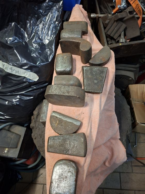 Amboss-Eisen, Werkzeuge zum Richten von Blech Autospengler (Gebraucht ...