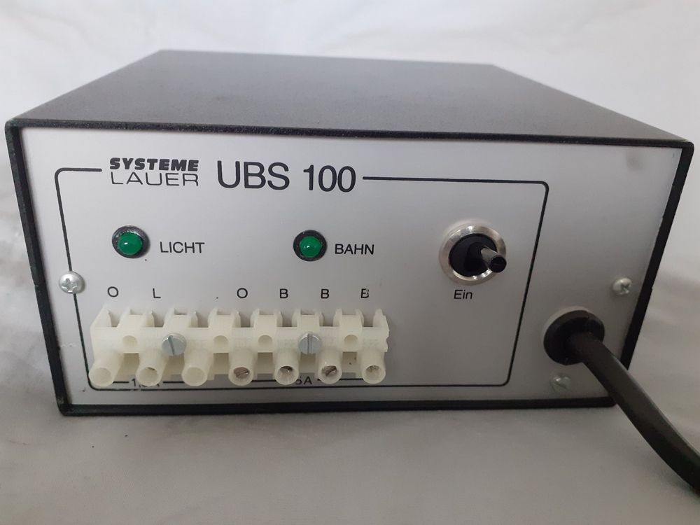Lauer UBS 100 W: 5 A Elektronik-Fahrregler/Trafo (Neu (gemäss Beschreibung)) in Luzern für CHF 7 ...