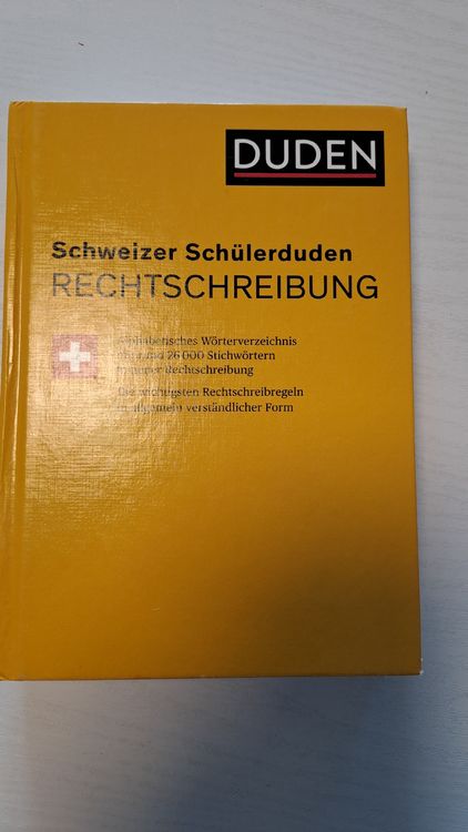 Neuer Duden - Schweizer Schülerduden Rechtschreibung (Gebraucht) in ...
