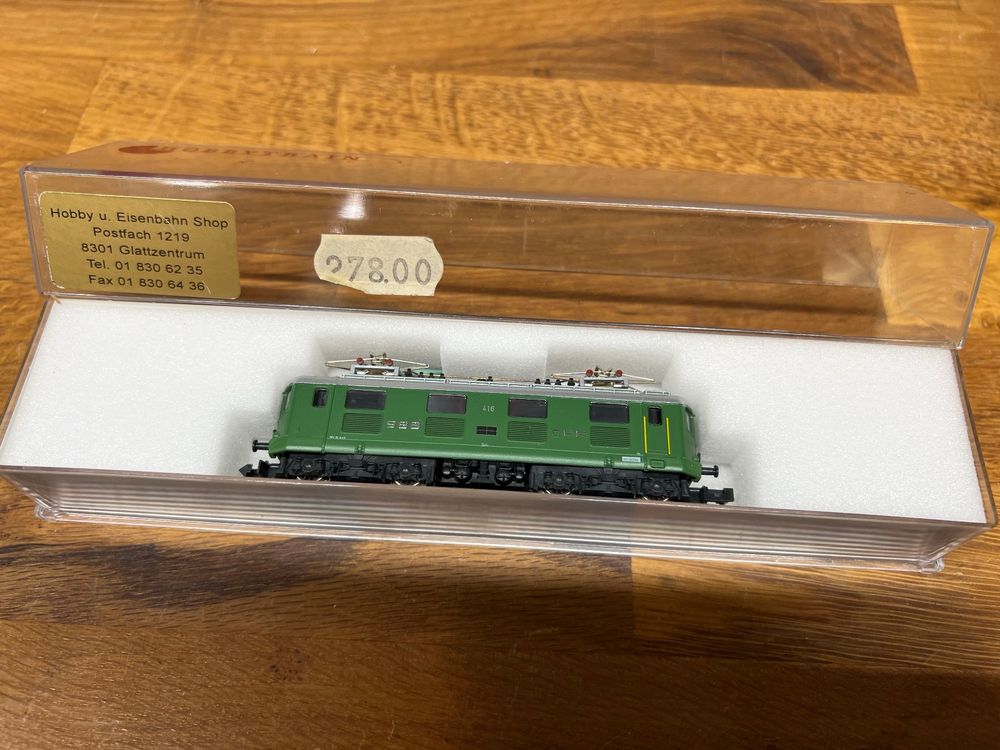 Spur N Hobbytrain Lokomotive SBB 11024 E-Lok Re 4/4 I | Kaufen auf Ricardo