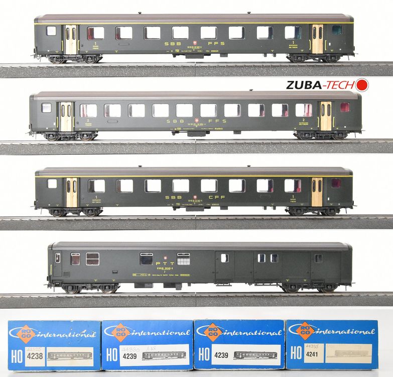 Roco 4x EW II Personenwagen der SBB H0 GS mit OVP (Gebraucht) in St. Gallen für CHF 74 – mit ...