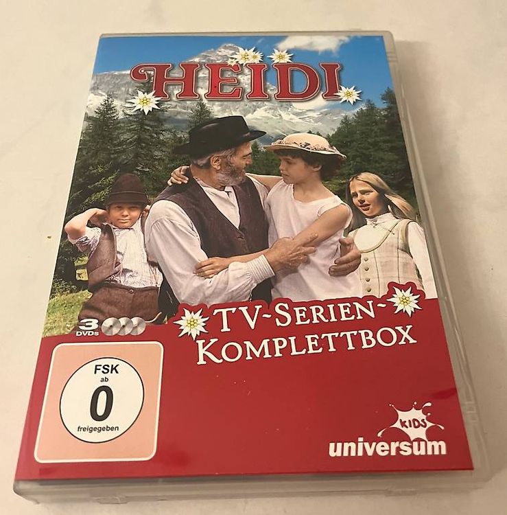 HEIDI TV-Serien-Komplettbox 3DVD's (Gebraucht) in Hergiswil NW für CHF 22 – nur Abholung auf ...