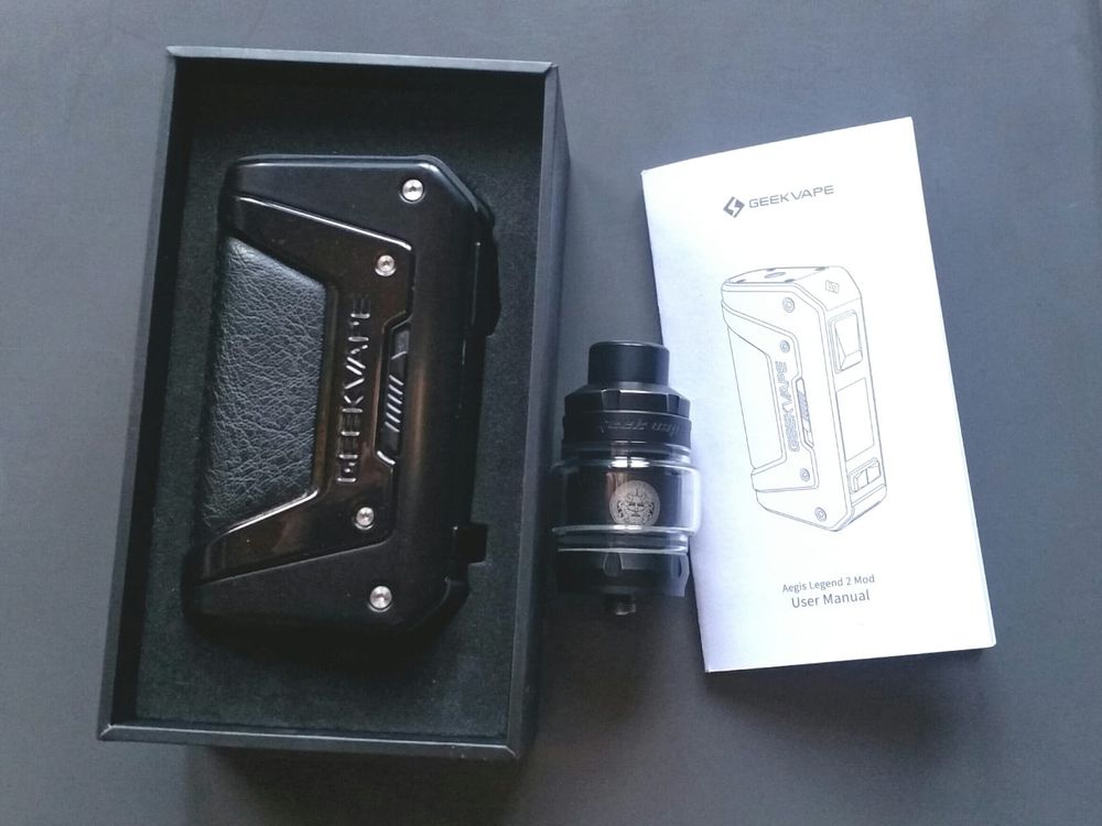 GeekVape Aegis Legend 2 mit Zeus Max Verdampfer (Gebraucht) in Brienz ...
