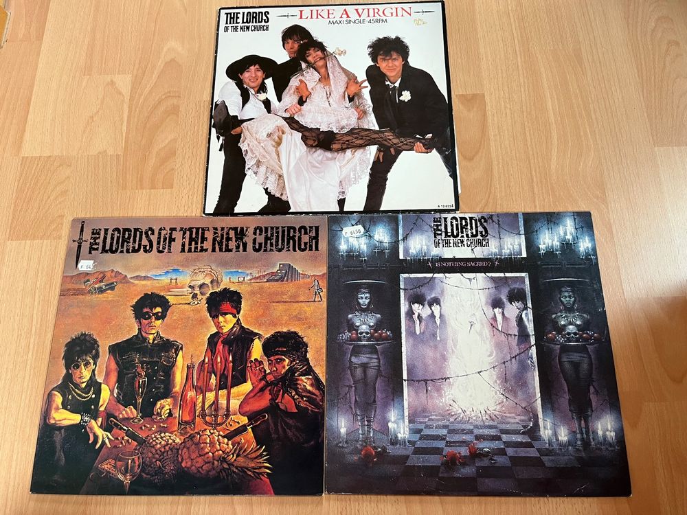 Lords of the new Church - 3 kultige Vinyls (Gebraucht) in Giebenach für ...