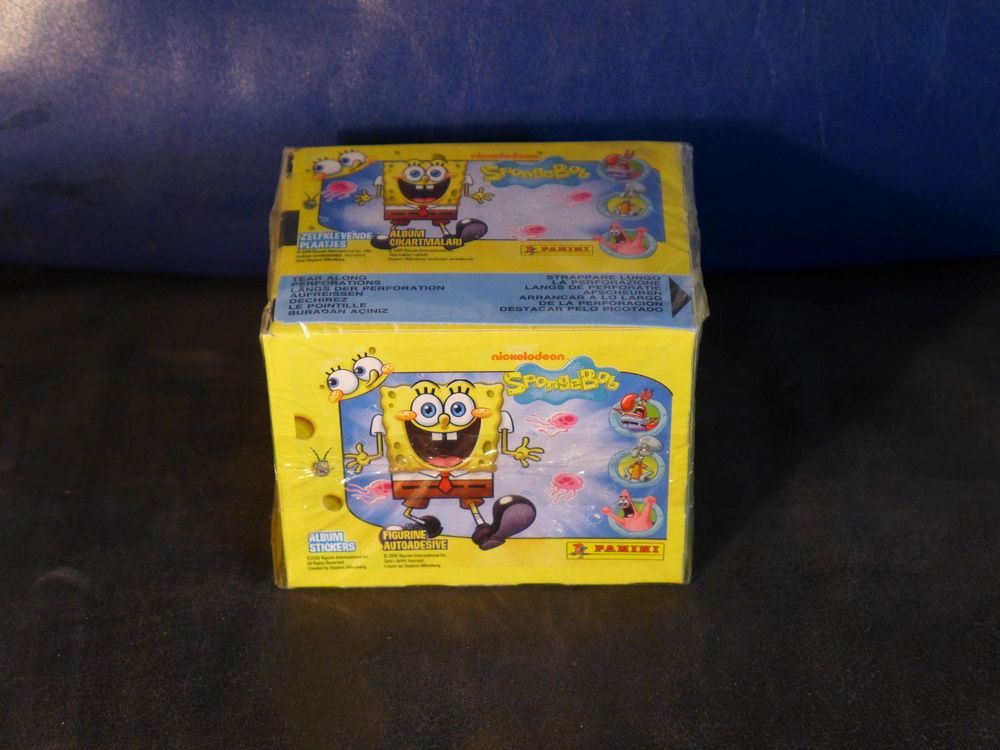 50 x spongebob - panini 2010 (Neu und originalverpackt) in hinwil für ...