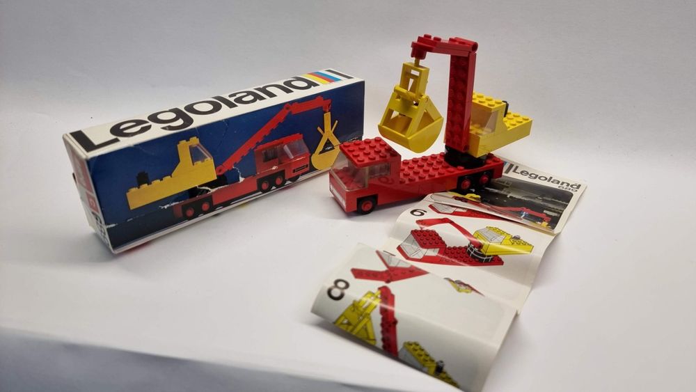 LEGO Vintage aus den 70er Jahren, 689 Lasti mit Bagger (Gebraucht) in ...