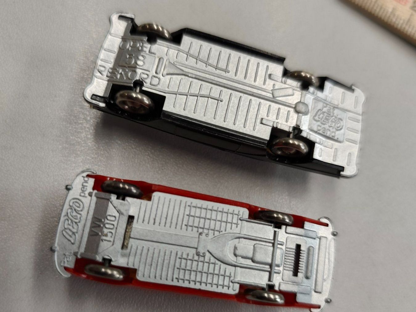 Lego VW 1500 & Lego Opel 58 Rekord Modellauto Auto (Gebraucht) in ...