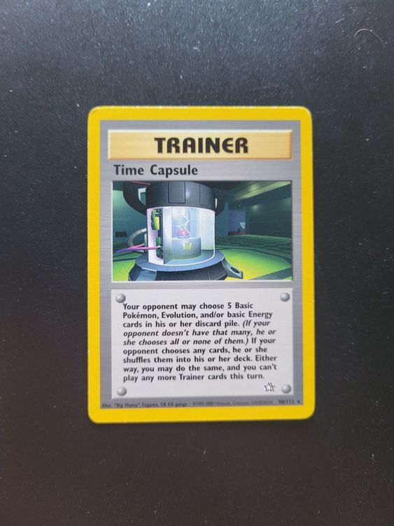 Pokemon Rare Time Capsule Neo Genesis (Gebraucht) in oberbuchsiten für ...