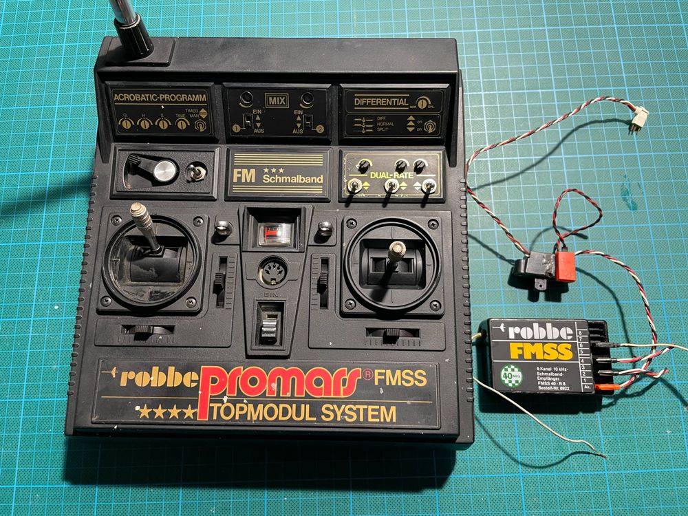 Robbe Fernsteuerung PROMARS FMSS, inkl. Zubehör (Gebraucht) in Grüt (Gossau ZH) für CHF 5 – mit ...