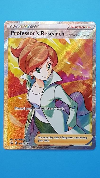 Professor Juniper – Full Art Trainer - SWSH Promo - EN (Gebraucht) in ...
