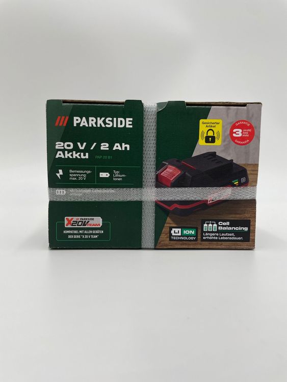 Parkside Akku 20V / 2 Ah » PAP 20 B1 « Neu OVP (Neu und ...