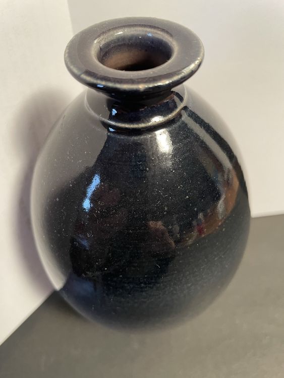 Art Deco Keramik Vase signiert blau bräunlich (Gebraucht) in siebnen für CHF 24 – mit Lieferung ...