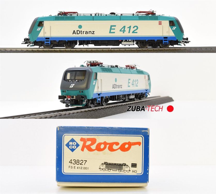 Roco 43827 E-Lok E412 der FS, H0 WS OVP (Gebraucht) in St. Gallen für ...