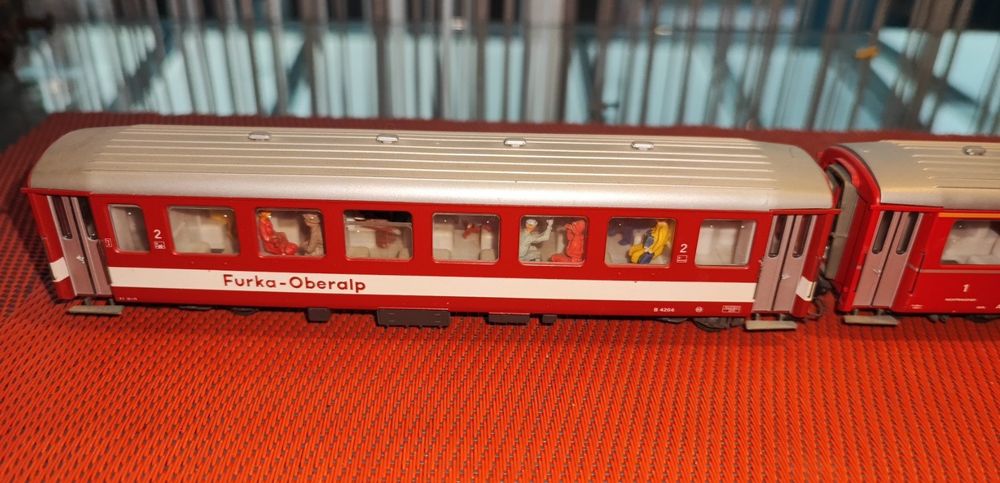 Modellbahn BEMO Lok Ge 4/4 und Personenwagen Furka Oberalp (Gebraucht) in Mosnang für CHF 95 ...