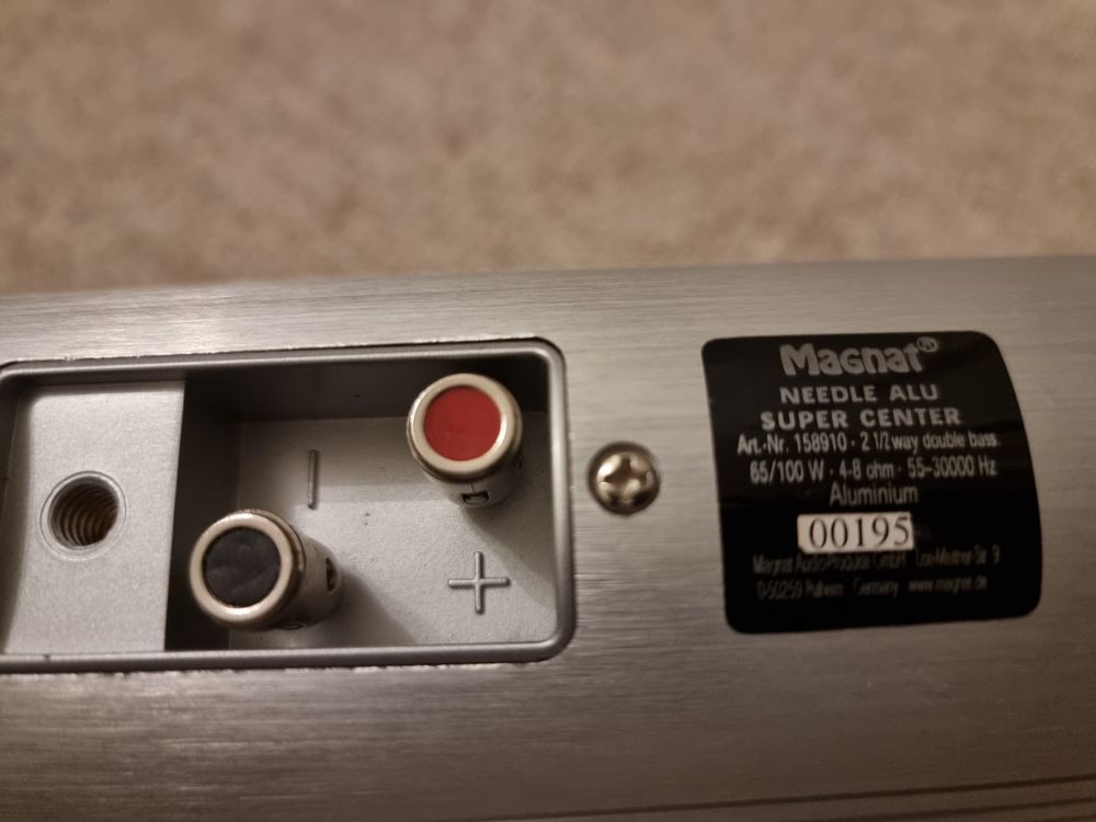 MAGNAT Needle Alu Super tower, silber, Lautsprecher, (Gebraucht) in für ...