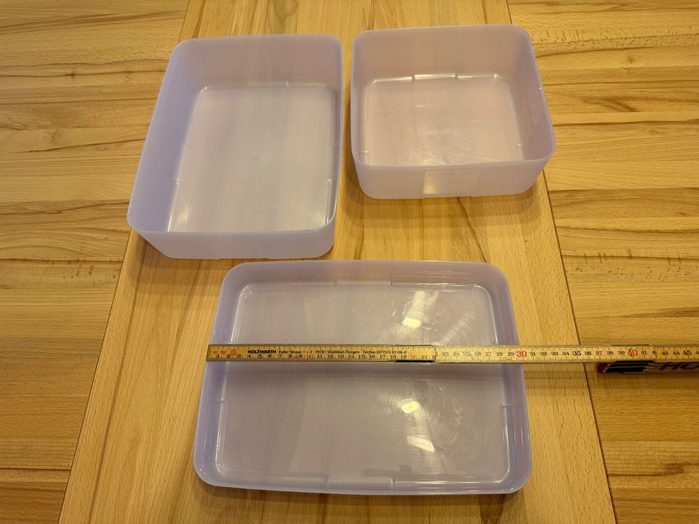 Tupperware Gefrier-/Vorratsbehälter mit Datumsangabe (Gebraucht) in ...