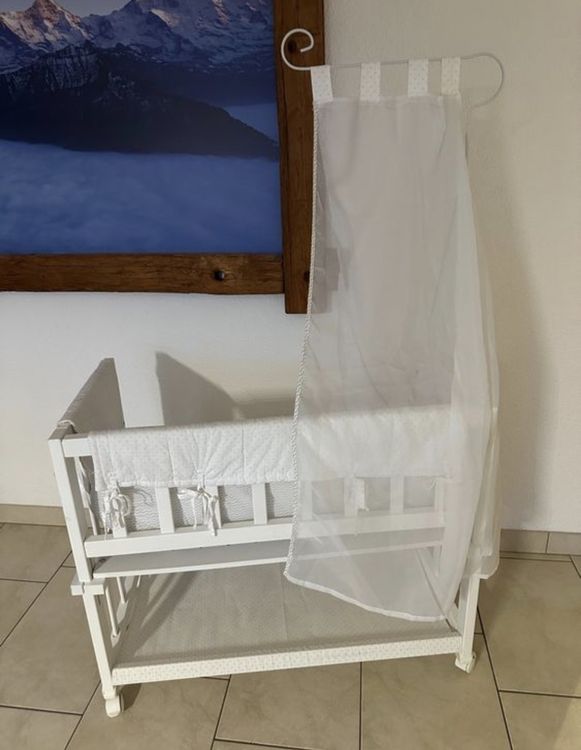 Roba 4 in 1 Babybett - Babywiege - Beistellbett NP 430.- (Gebraucht) in ...
