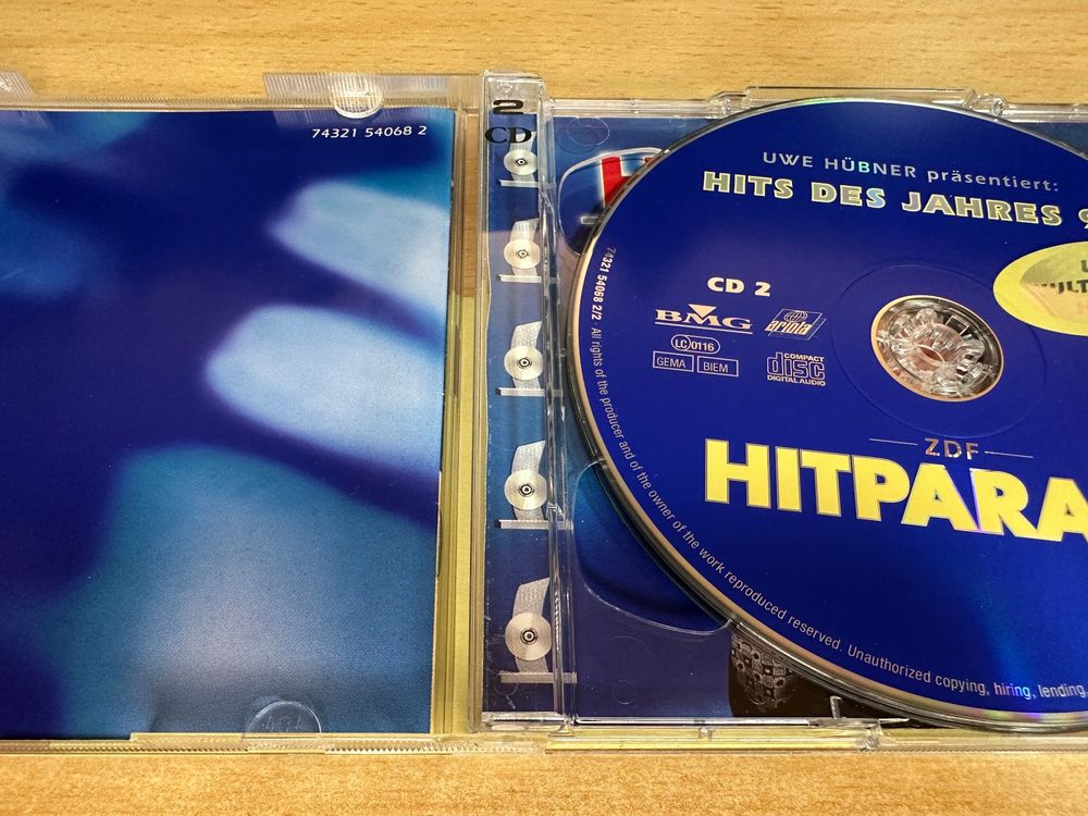 D8 Various Uwe Hübner Präsentiert: Hits Des Jahres 97 - 2 CD (Gebraucht) in Rikon im Tösstal für ...