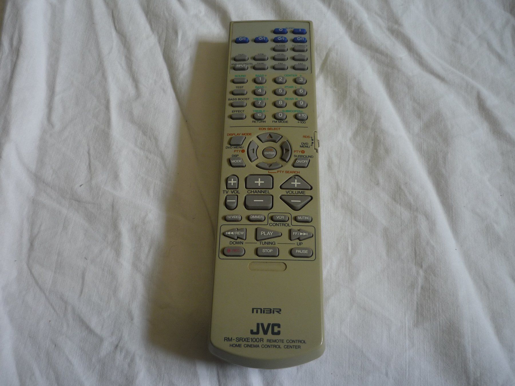 Fernbedienung JVC MBR Player Remote control RM-SRXE 100R (Gebraucht) in ...