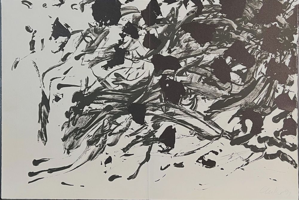 Günther Uecker. Neujahrsblatt der Erker-Galerie, 1991 (Gebraucht) in ...