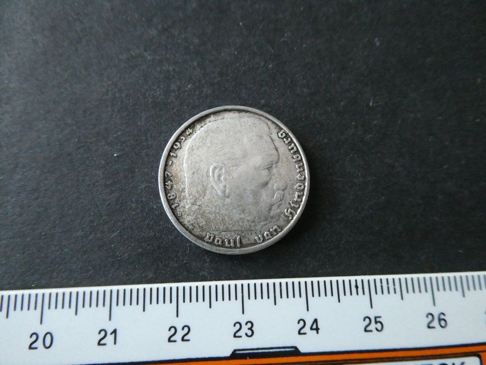 Dt. Reich 1938 B, 2 Reichsmark - Silber | Kaufen auf Ricardo