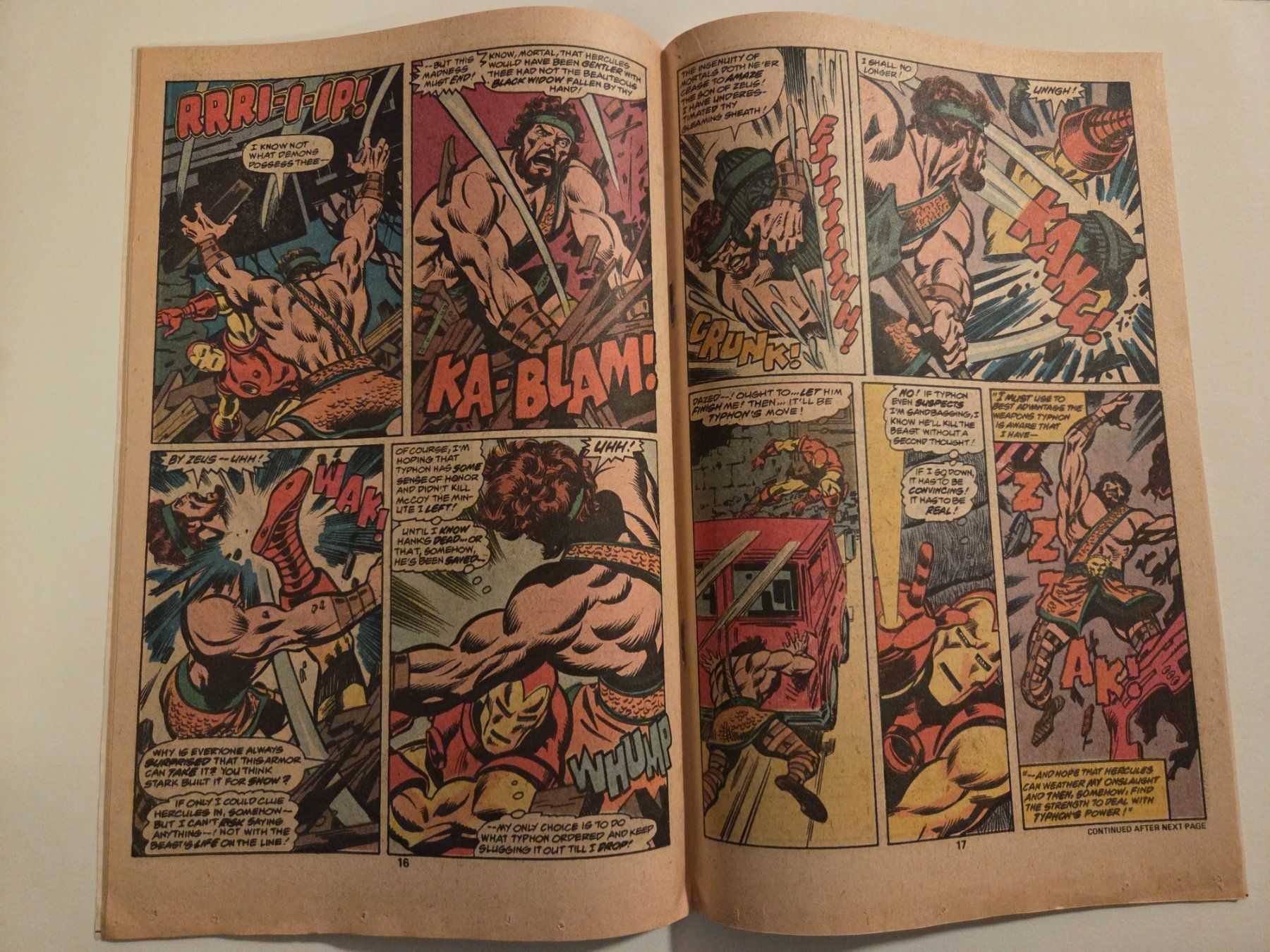 AVENGERS #163 (Marvel, 1977) Black Widow, Hercules, Iron Man (Gebraucht ...